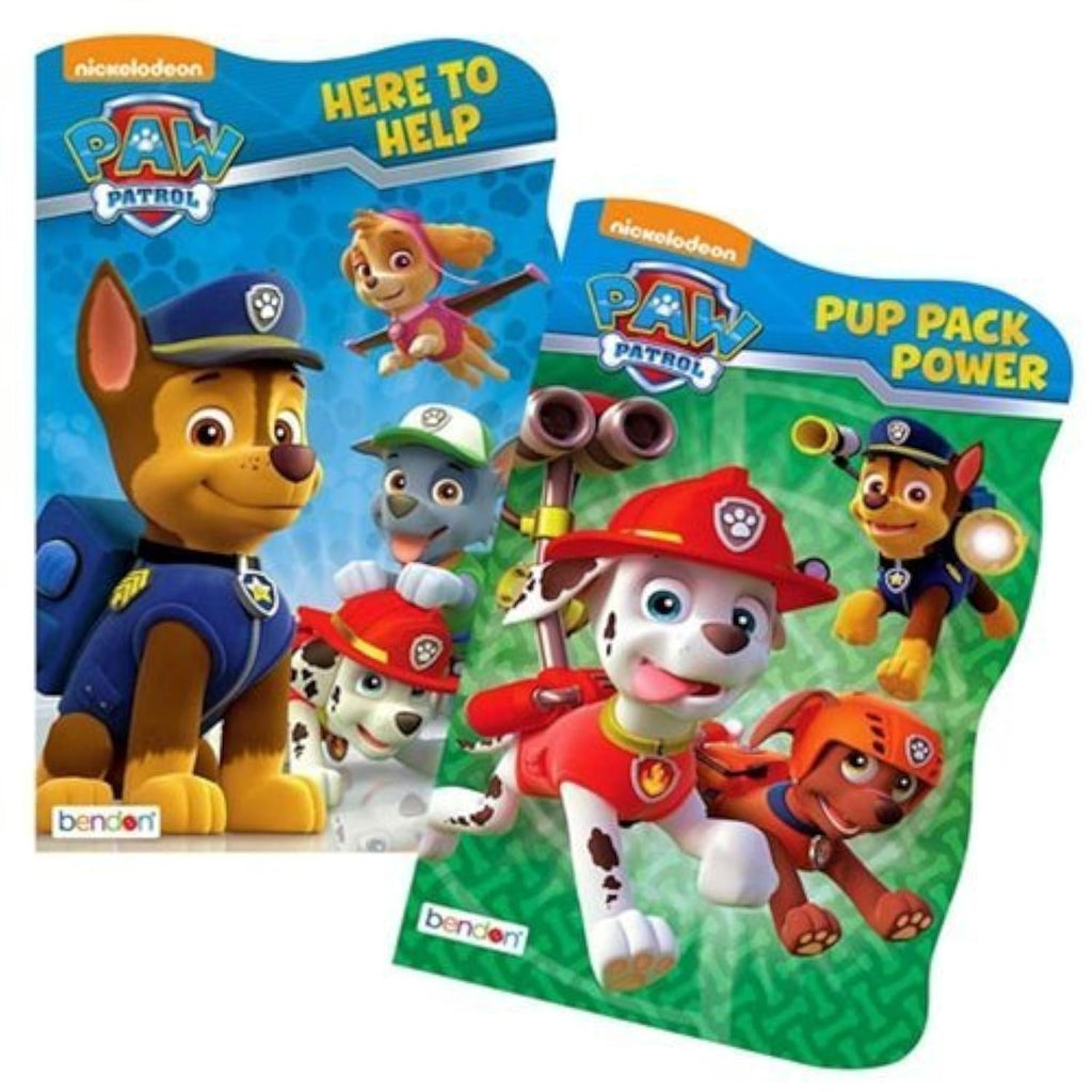 Paw Patrol Board Book Set 2 Shaped Board Books (Original Version ...