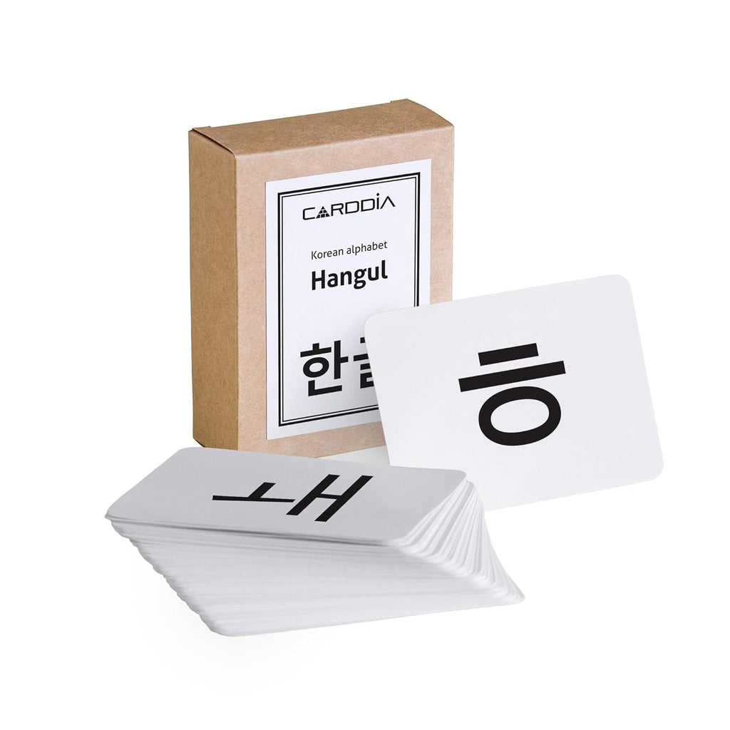 Korean Alphabet Hangul Flash Cards – BlessMyBucket