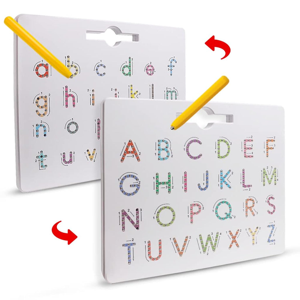 Magnetic Letters Practicing Board,Tracing Abc Alphabet Magnet Drawing ...