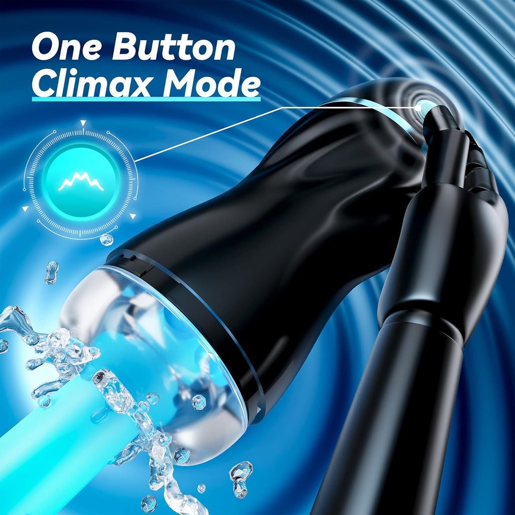 Automatic Male Stroker with 7 Suction & Vibration Modes, Hands-Free To ...