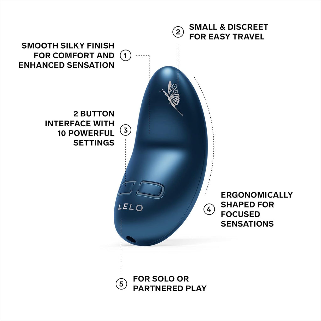 Compact Bullet Vibrator – 10 Intensity Modes for Clitoral Pleasure, Di ...