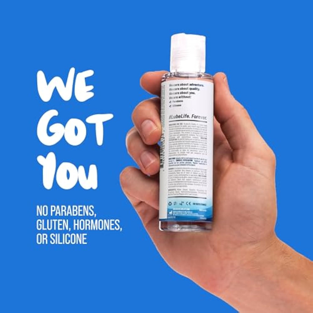 Lubelife Water-Based Cooling Lubricant, Personal Warming Lube For Men ...