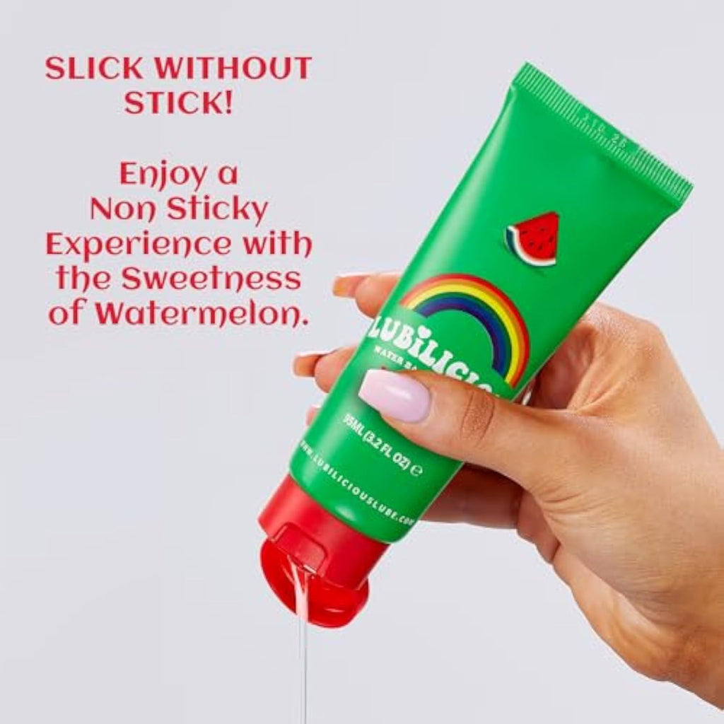 Lubilicious Water Based Watermelon Flavored Lube - Water Based Lube ...
