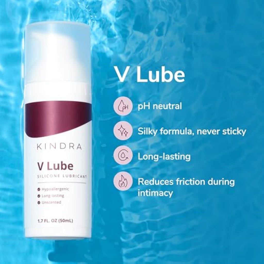 Daily V Lotion Xl & V Lube Silicone Base Personal Lubricant - Long ...