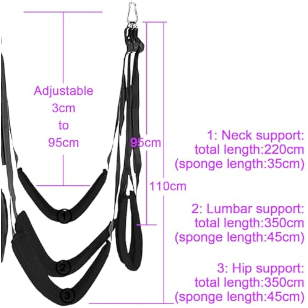 Adult Sex Swing Bondage Restraint Bdsm Sex Toy With Steel Triangle Fra ...