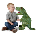 Talking 52Cm Large T-Rex Dinosaur Plush Toy, With Talk Back & Sound ...