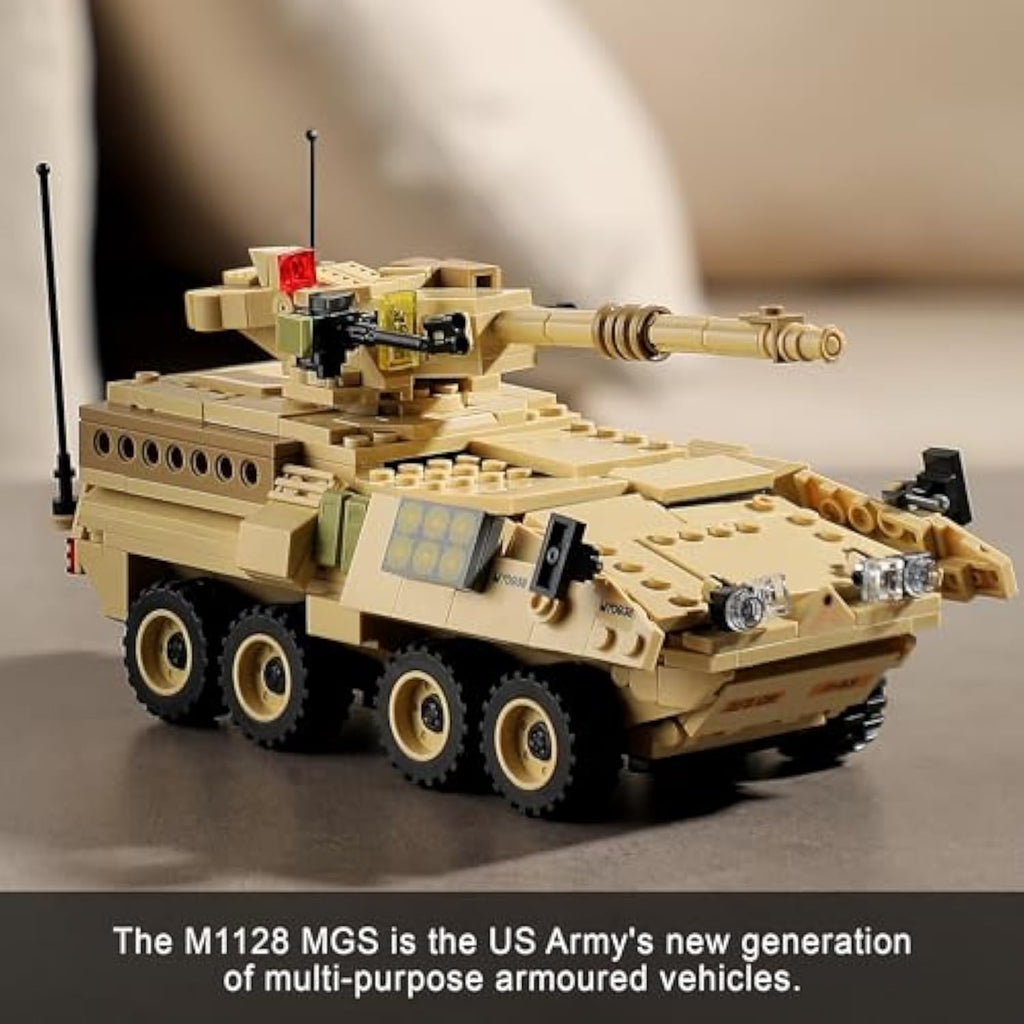Boxer & Stryker Military Vehicles Building Sets Compatible With Lego ...