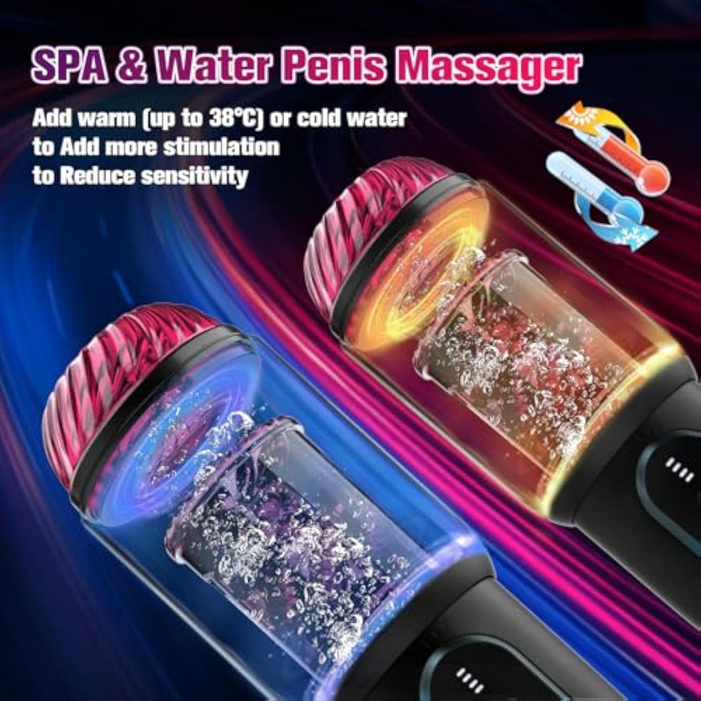 Male Masturbator Adult Sex Toys - App Penis Pump Enlargers, Upgraded ...