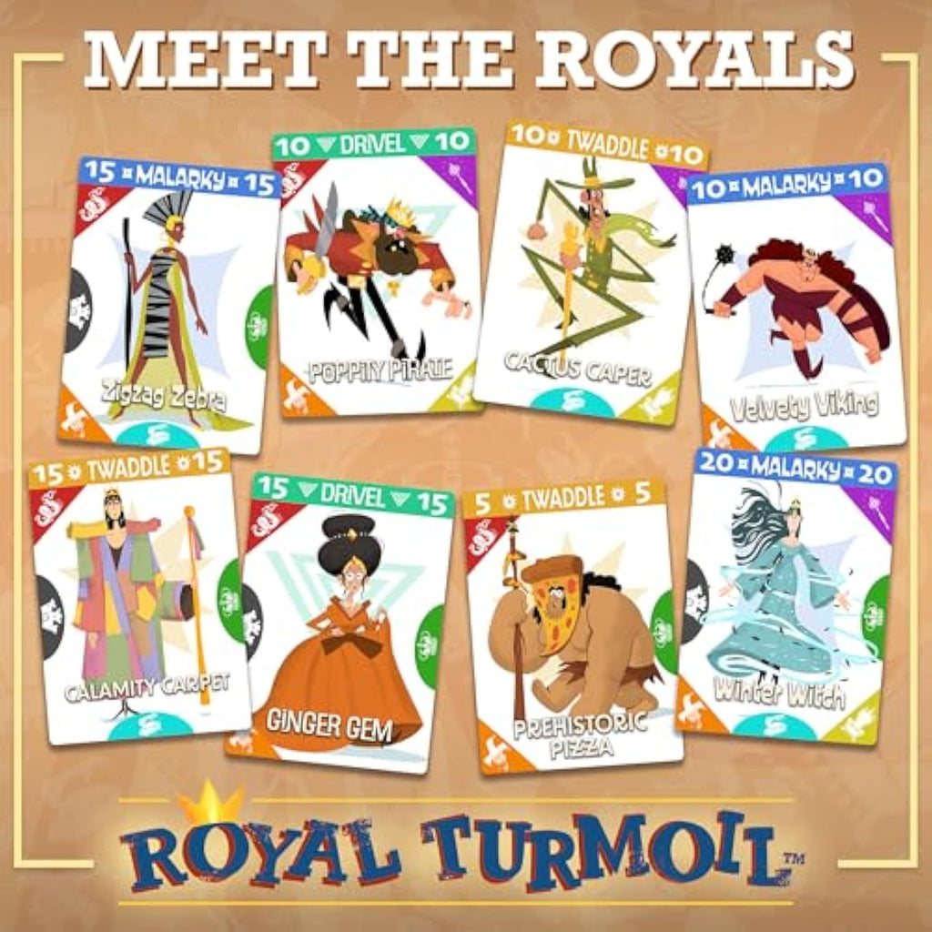 Royal Turmoil – New Wildly Fun Card Game For Kids 8-12, For Kids And ...