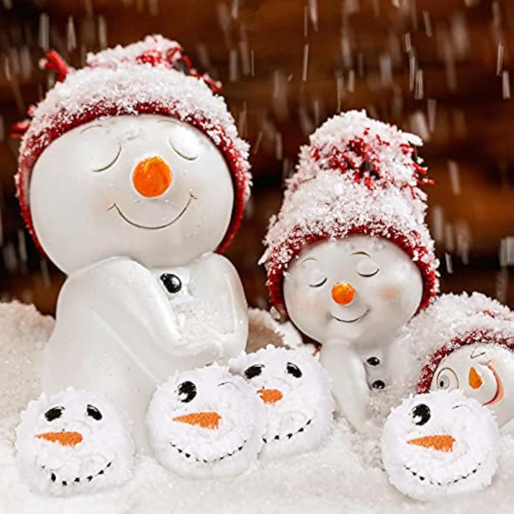 20 Pcs Plush Snowball For Indoor Outdoor Stuffed Snowman Toys Snowball ...