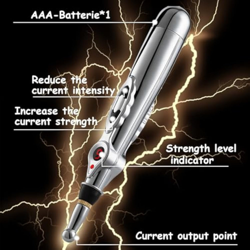 Adjustable Electric Current Zapping Wand With 9 Modes Bdsm Electric ...