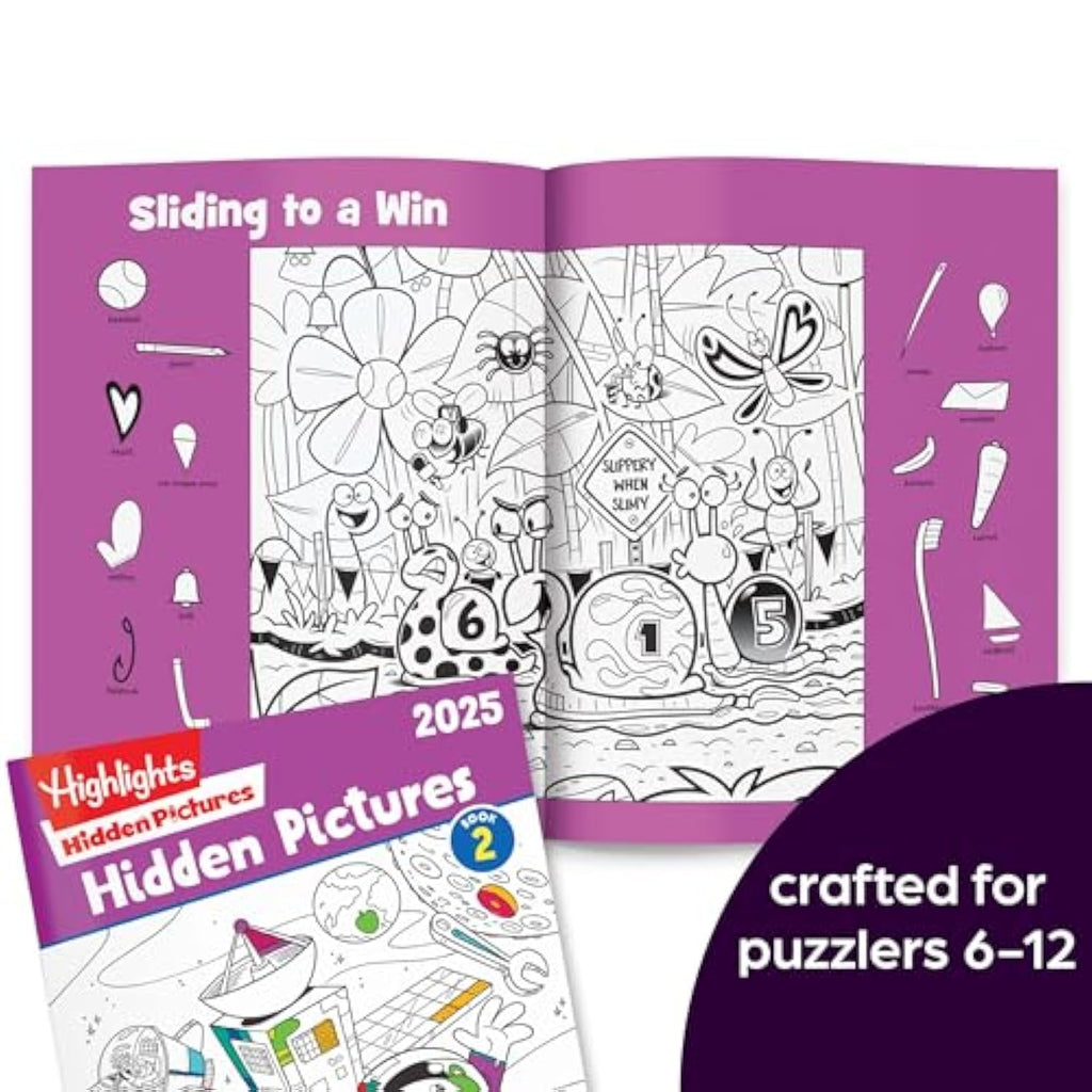 Highlights Hidden Pictures 2025 Activity Book Pack for Kids Ages 6 and ...