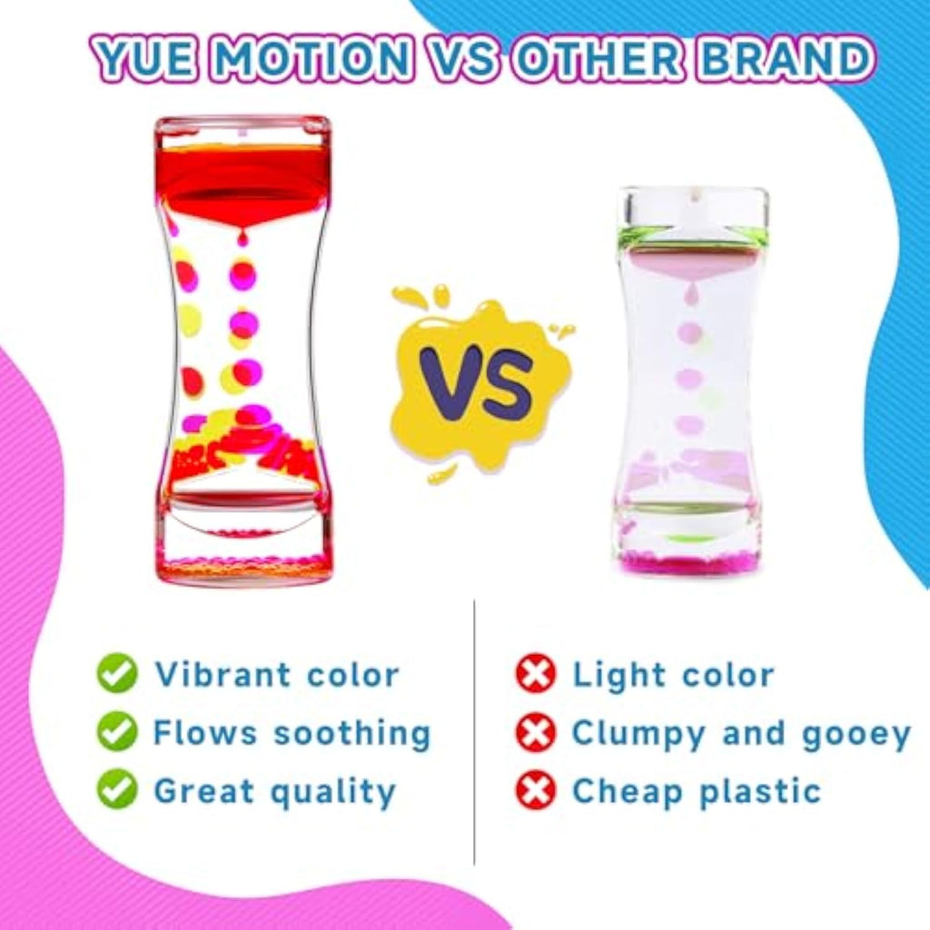 Liquid Motion Bubbler - Sensory Fidget Desk Toy For Kids & Adults ...