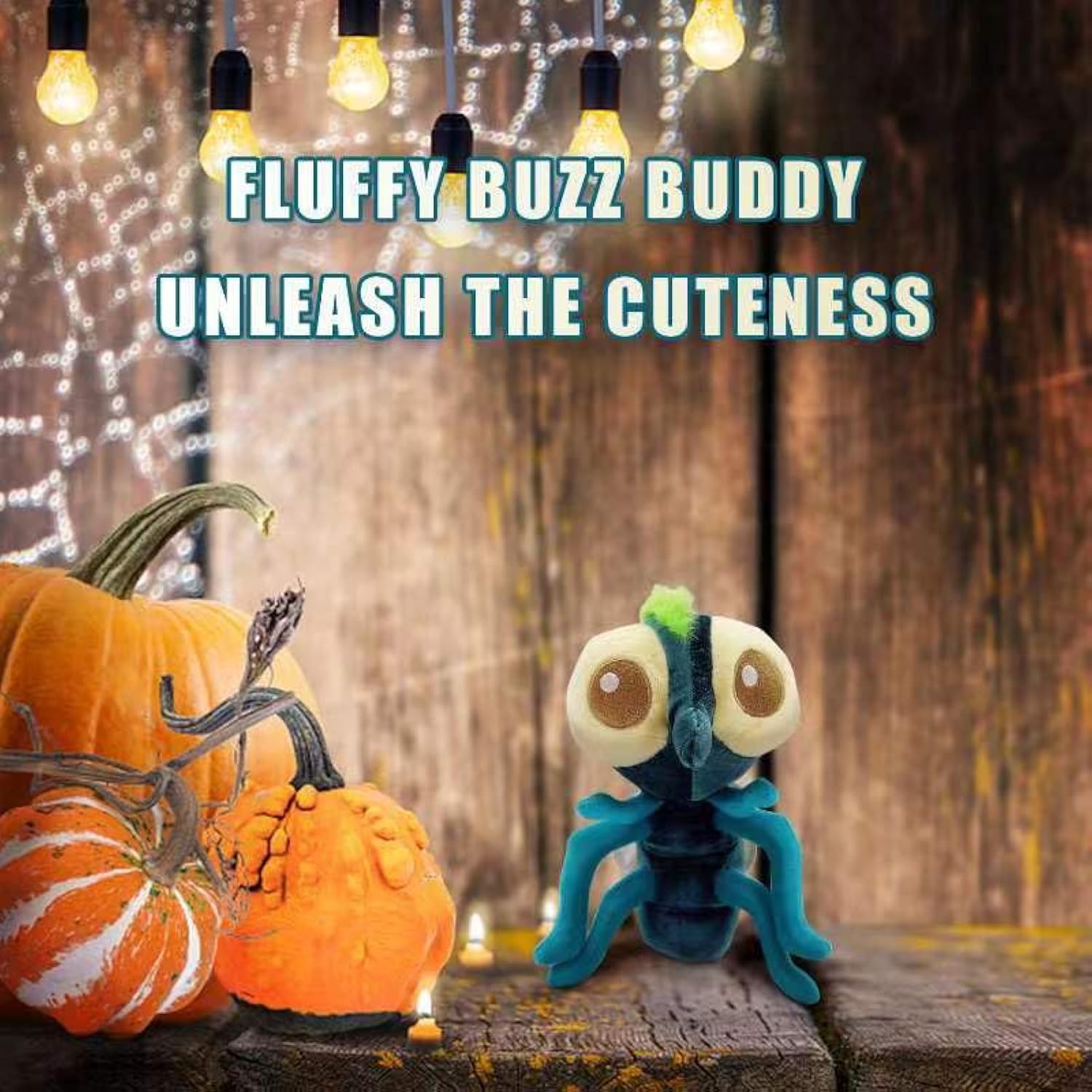 8 Inch Fly Plush - Spider'S Friendly Companion, Soft And Cuddly For ...