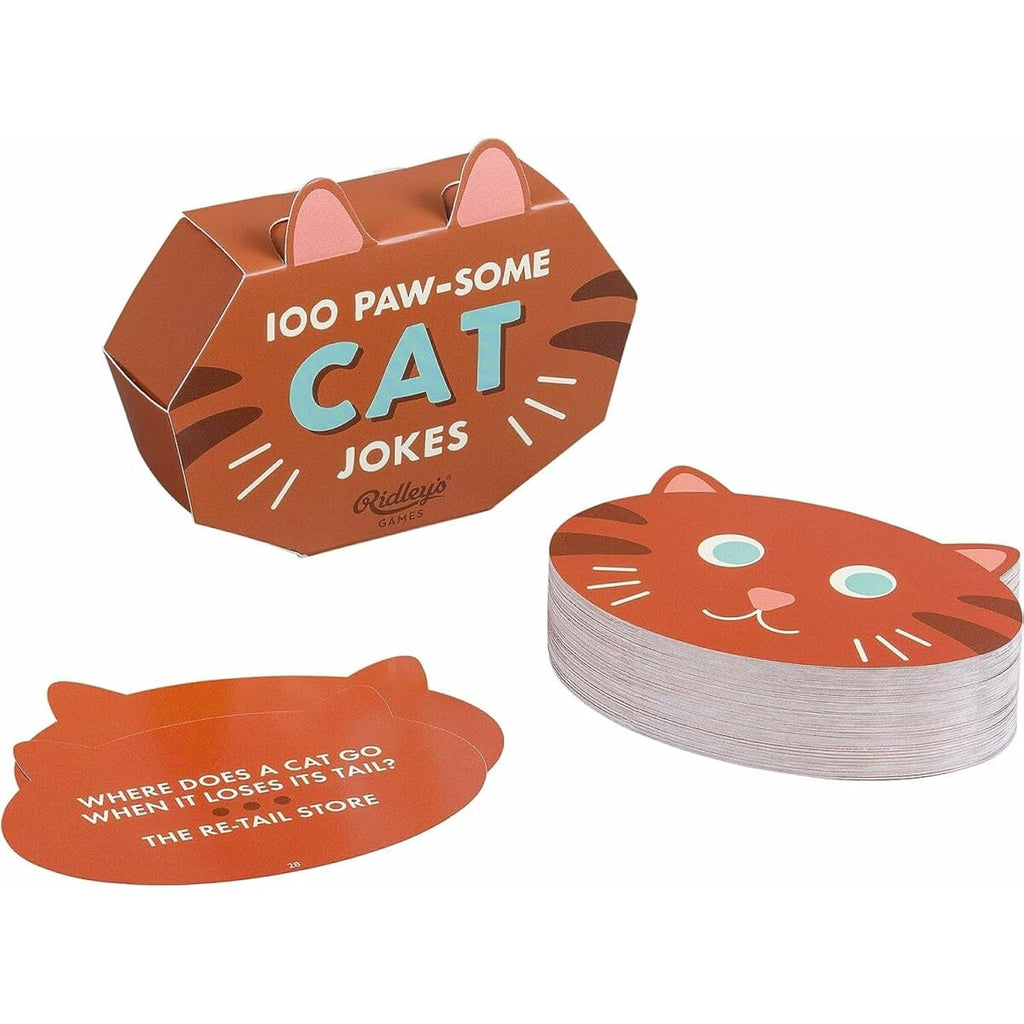 Ridley’S 100 Paw Some Cat Joke Cards Includes 100 Jokes For Kids And A ...