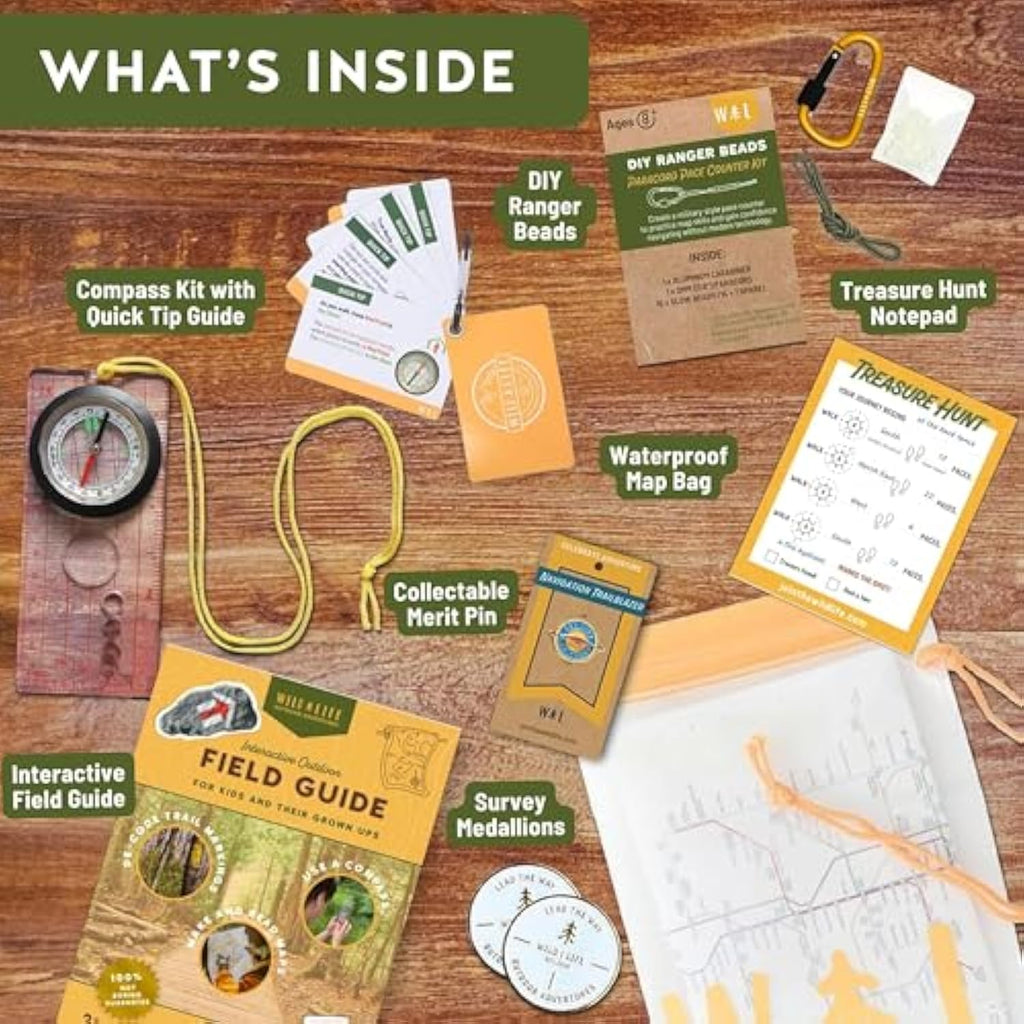 Navigation Trailblazer Outdoor Adventure Kit For Kids Ages 8+ | Compass ...