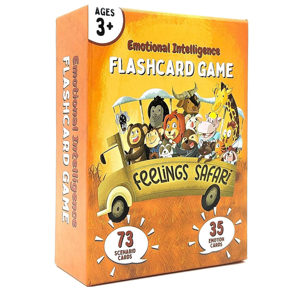 108 Feelings & Emotions Cards Flashcard Game For Kids Emotional Intell ...