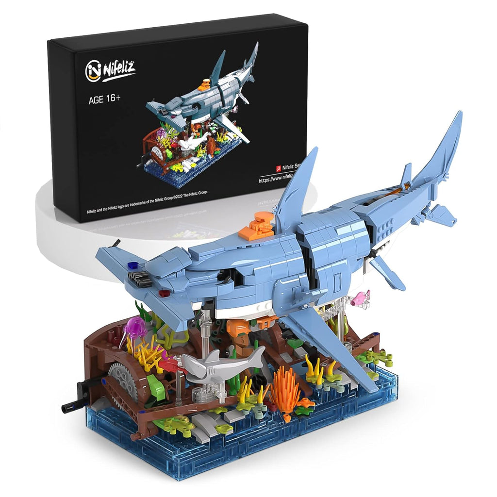 Hammerhead Shark Building Set; Build And Display Model For Adults; Fun ...