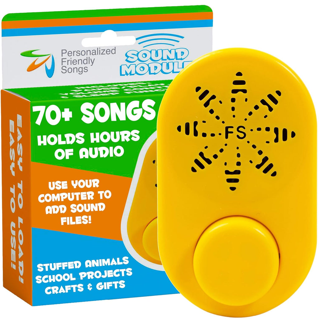 Sound Module The 2 Hr Voice Recorder For Stuffed Animals Can Hold 70 ...