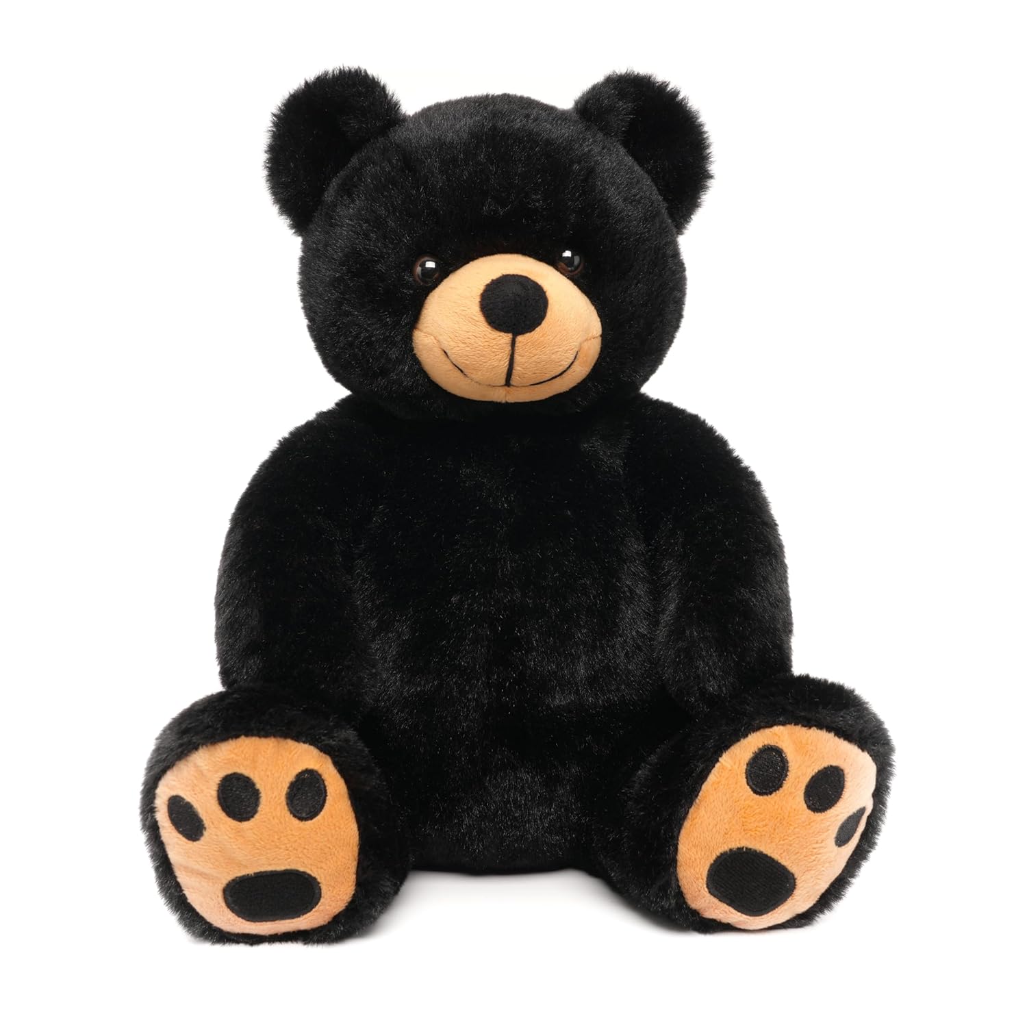 Black Teddy Bear Stuffed Animals Plush Toys, Stuffed Black Bear, Teddy ...