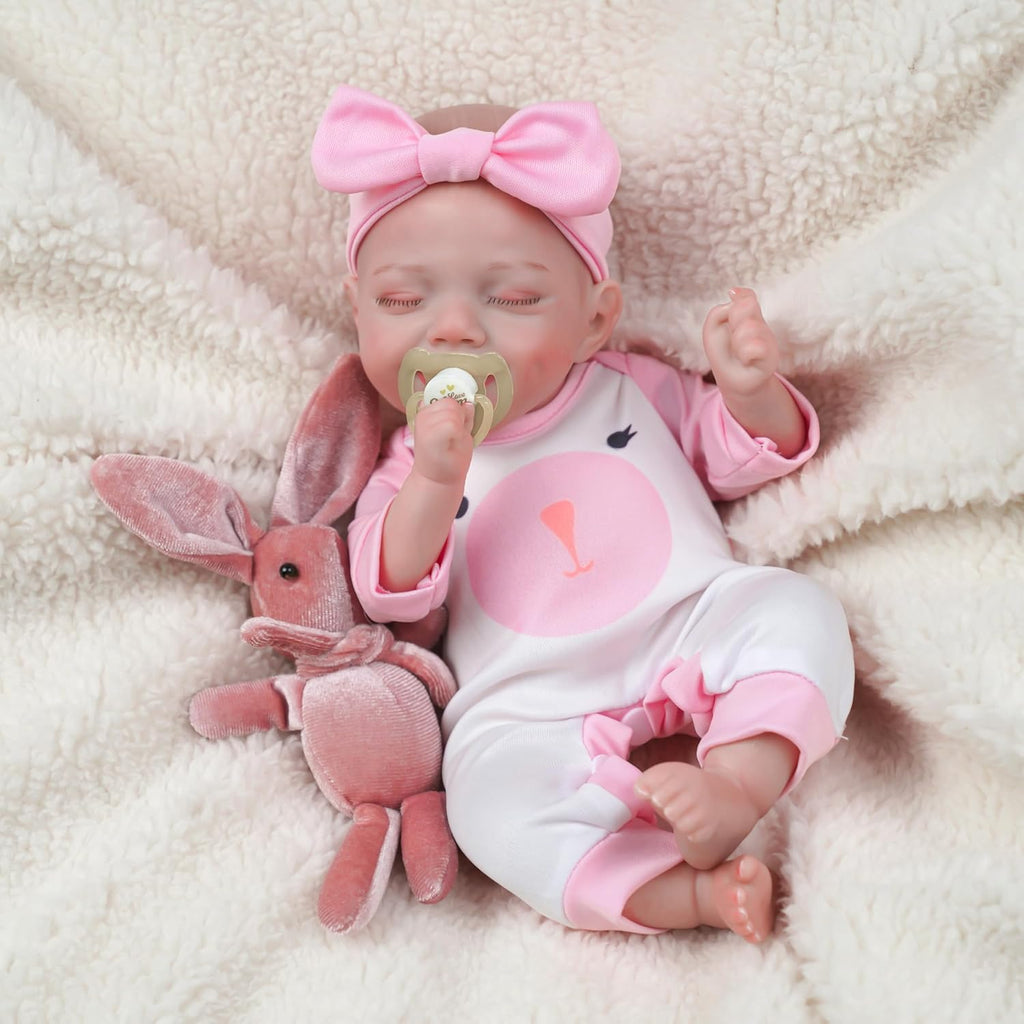 Reborn Baby Dolls 12 Inch Soft Body Realistic Newborn Baby Doll Full V ...