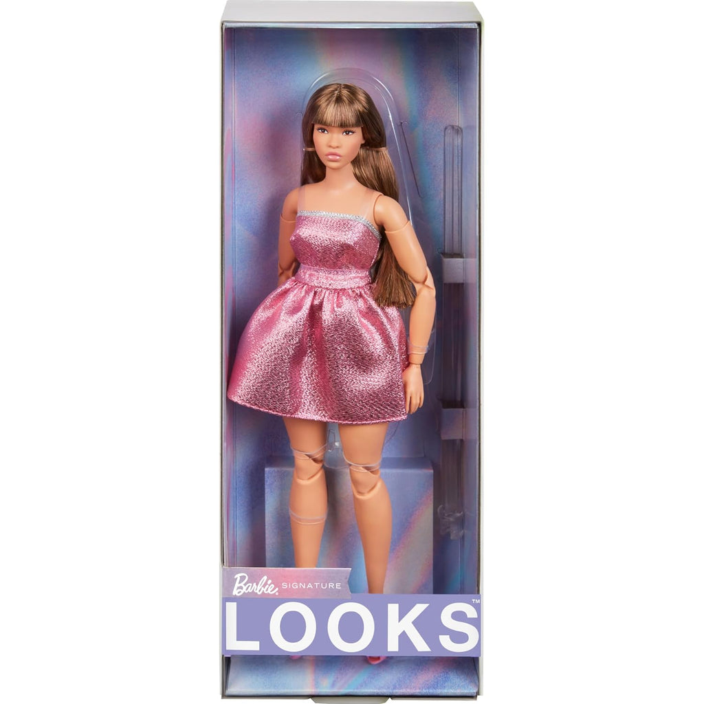 Barbie Looks Doll, Collectible No. 24 with Brown Hair & Modern Y2K Fas ...