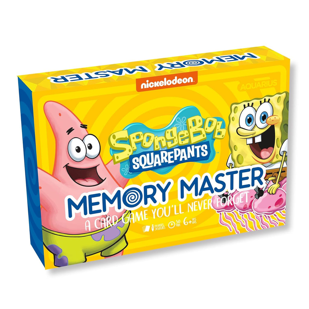 AQUARIUS - SpongeBob SquarePants Memory Master Card Game – BlessMyBucket