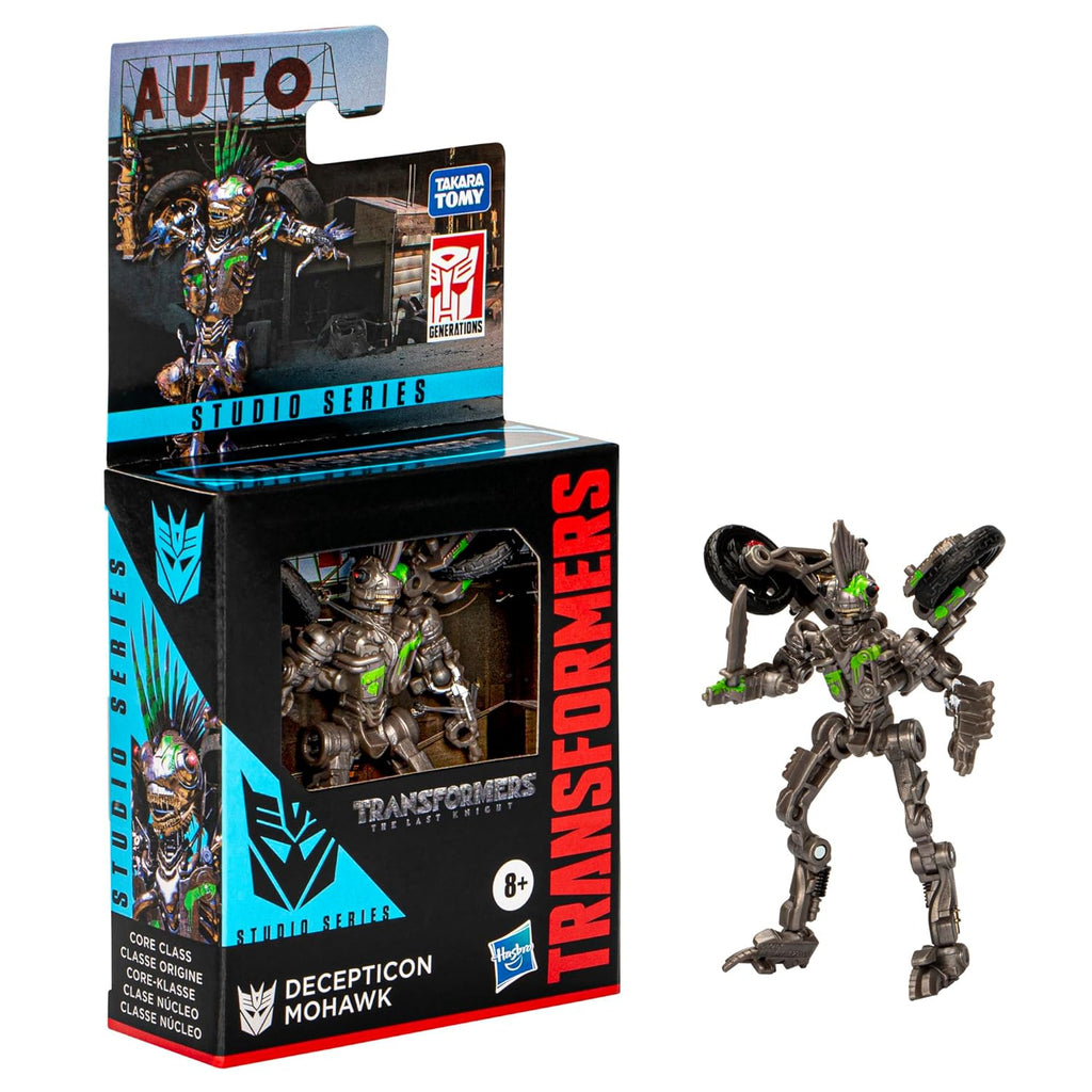 Transformers Toys Studio Series Core The Last Knight Decepticon Mohawk ...