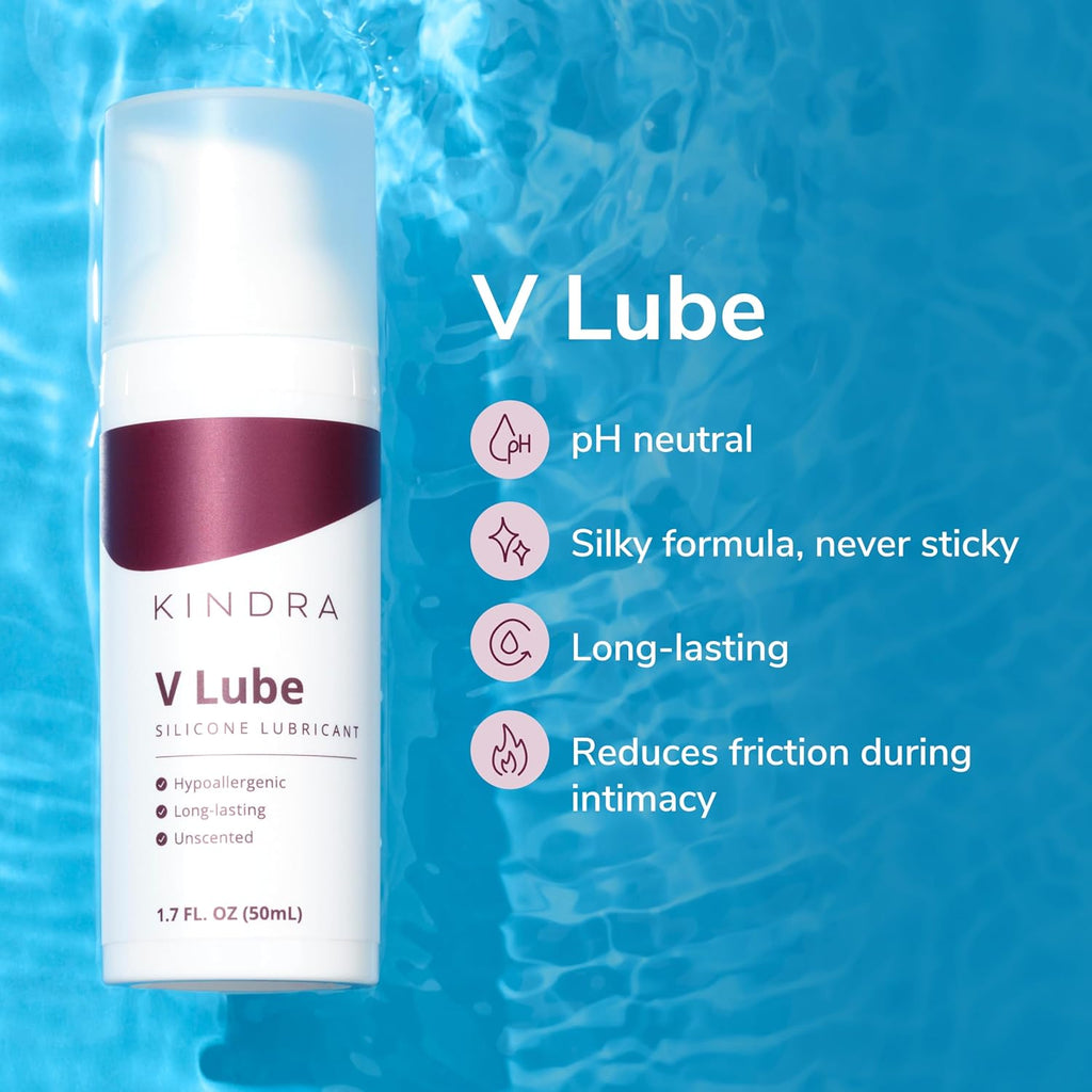 V Serum & V Lube Silicone Base Personal Lubricant - Long-Lasting ...