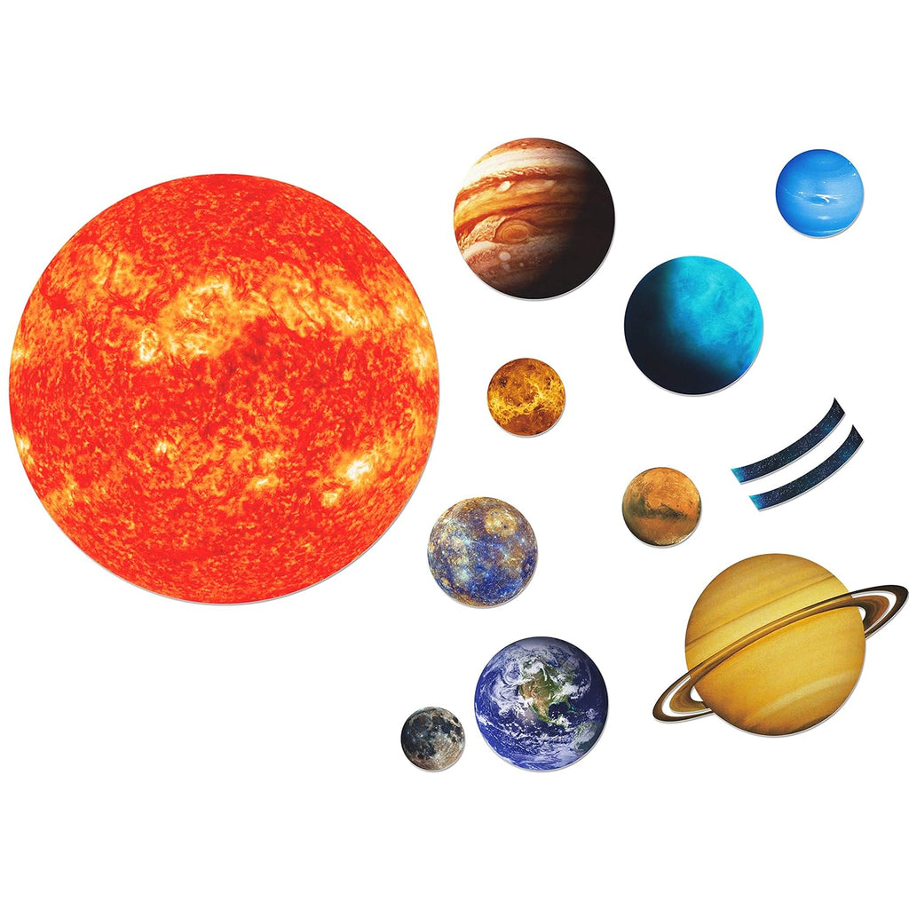 Giant Magnetic Solar System with 12 Individual Briefing Magnets.Perfec ...