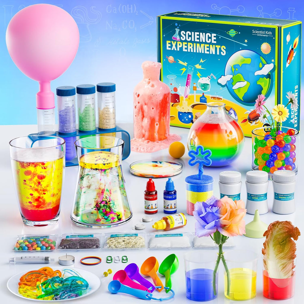 50 Lab Experiments Science Kit For Kids, Stem Activities Educational S ...