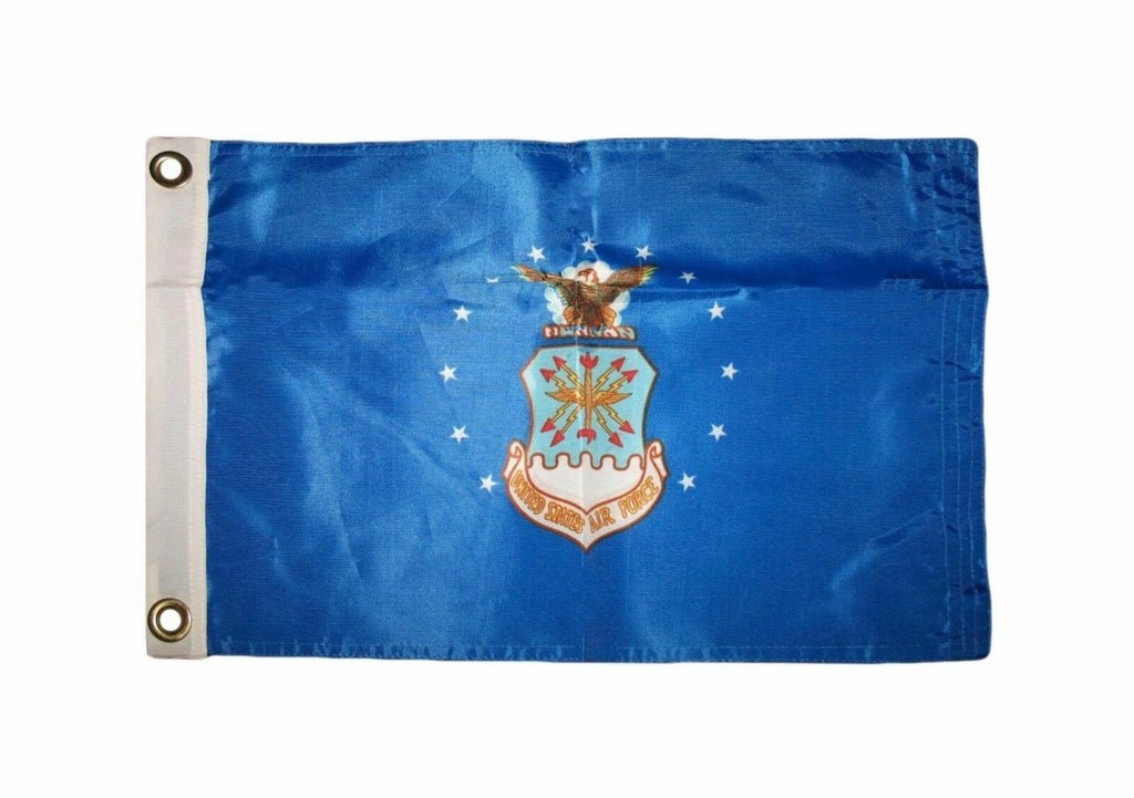 12X18 Us Air Force Emblem Flag Double Sided Nylon Outdoor Boat Flag ...