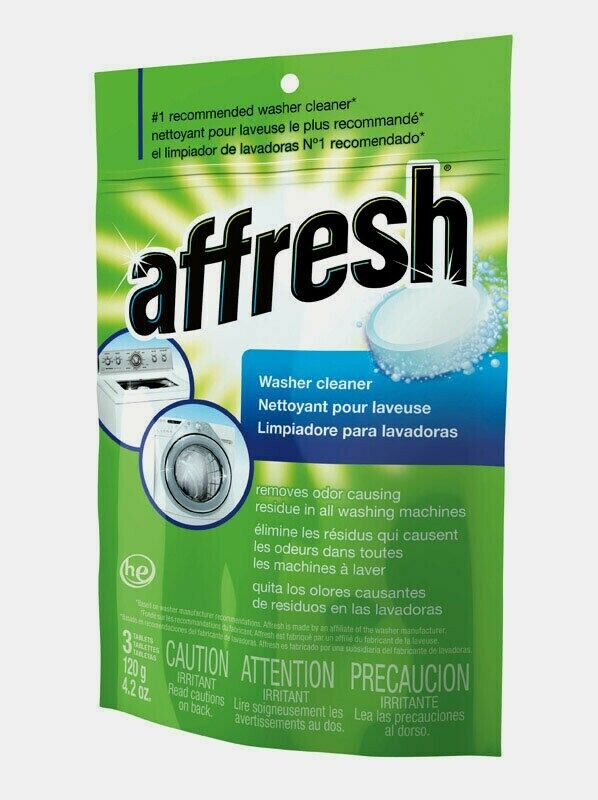 Washing Machine Cleaner Top & Front Loading Washers Removes Odors 3 Ta ...
