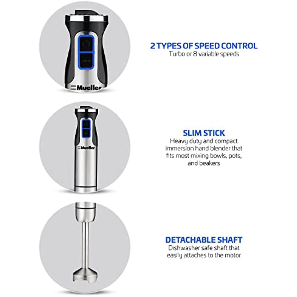 Ultra-Stick 500 Watt 9-Speed Immersion Multi-Purpose Hand Blender ...
